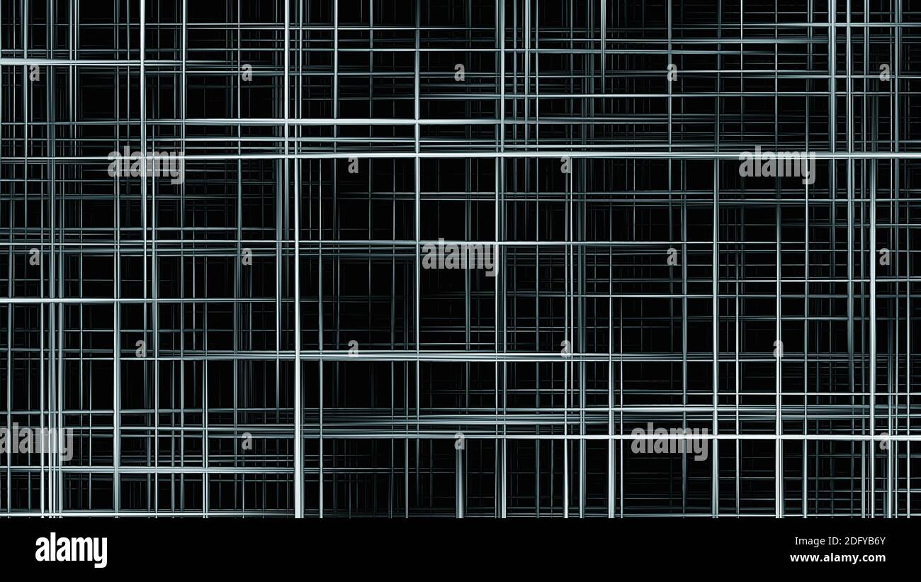 Simple steel wire mesh illustration as abstract construction industry ...