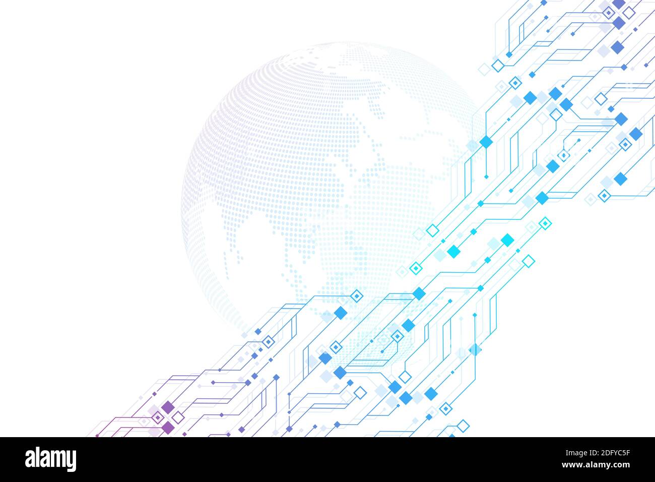Technology abstract circuit board texture background. High-tech ...