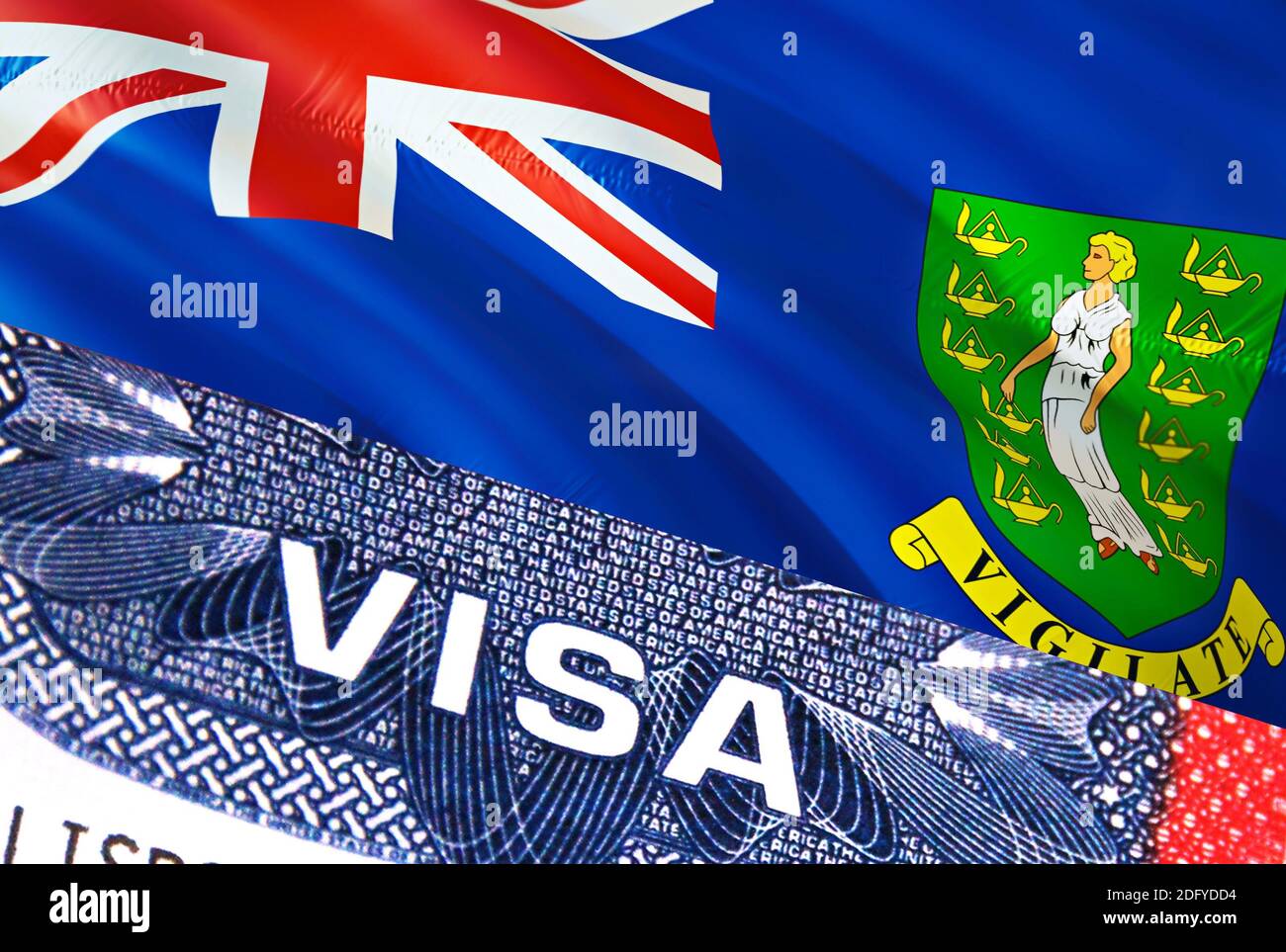 British virgin islands visa hi-res stock photography and images - Alamy