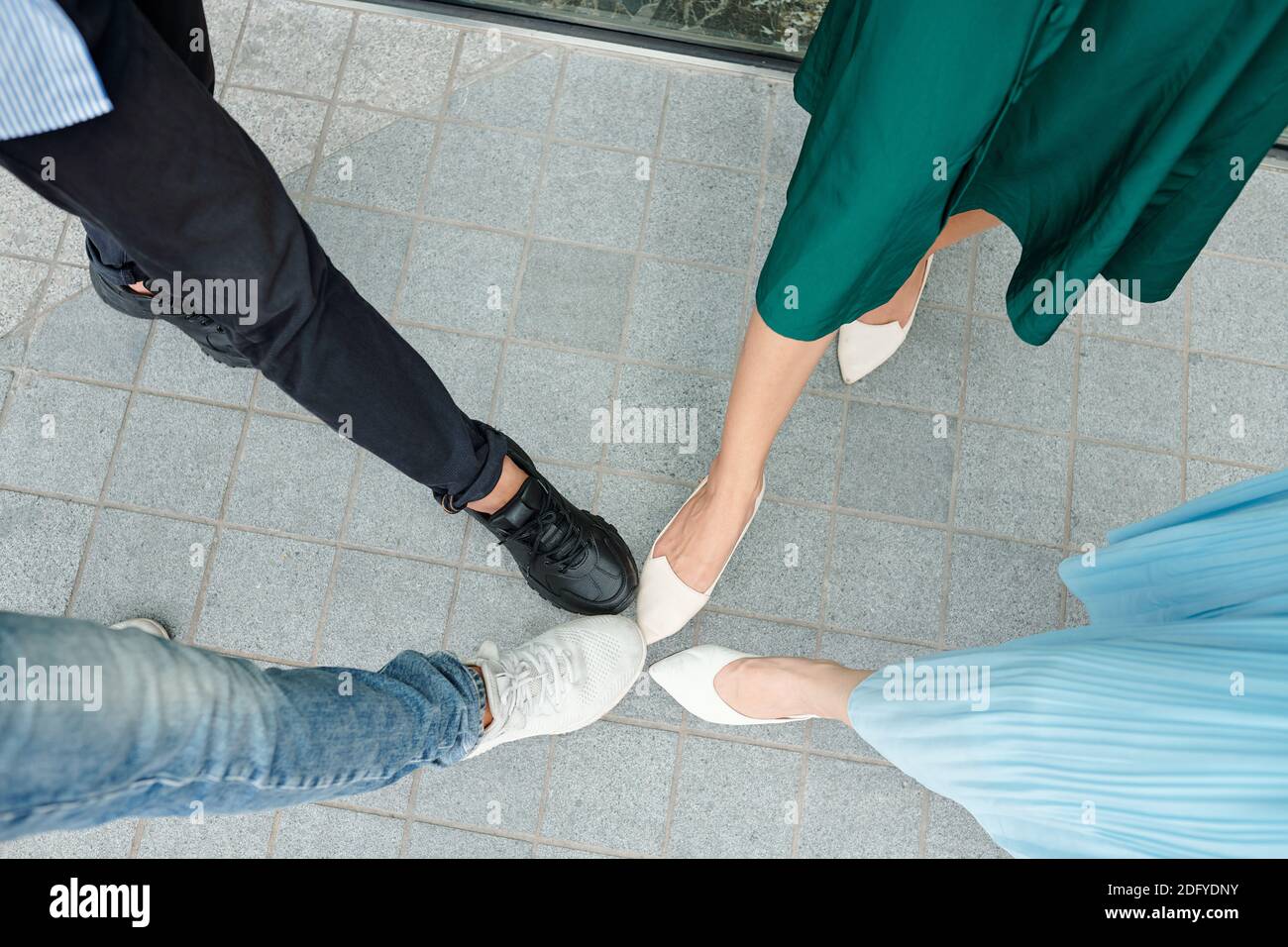 Couple touching legs hi-res stock photography and images - Alamy