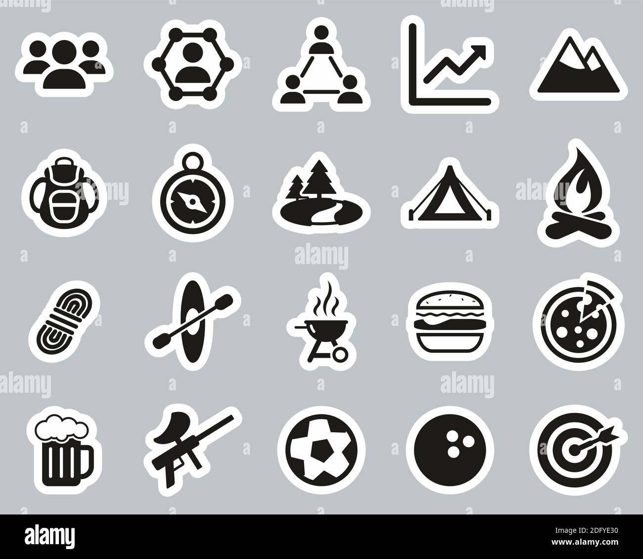 Building canoe fire Stock Vector Images - Alamy