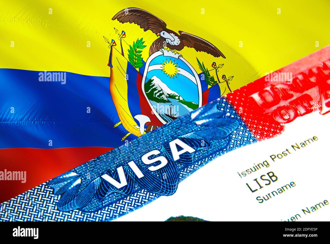 Visa ecuador hi-res stock photography and images - Alamy