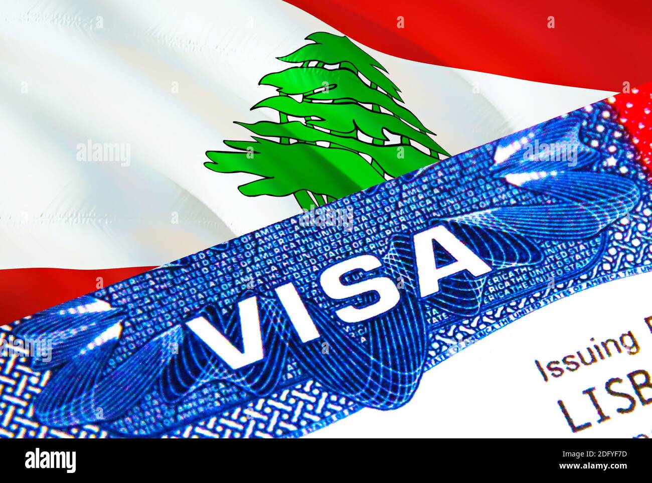 Lebanon passport stamp hi-res stock photography and images - Alamy