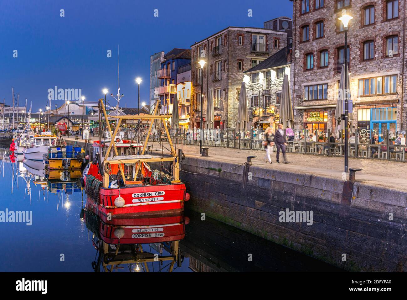 Plymouth fishing fleet hi-res stock photography and images - Alamy