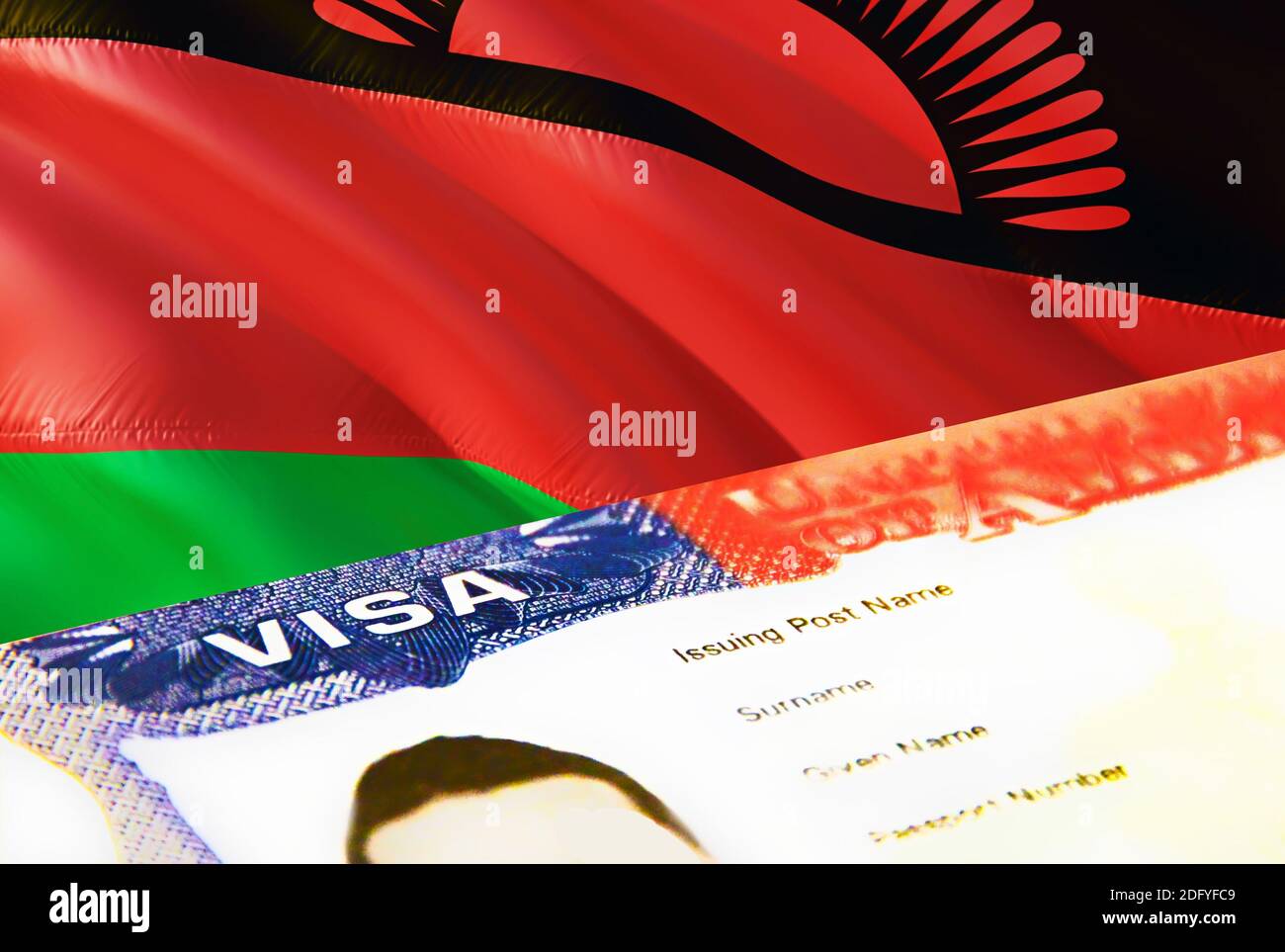 Malawi visa hi-res stock photography and images - Alamy