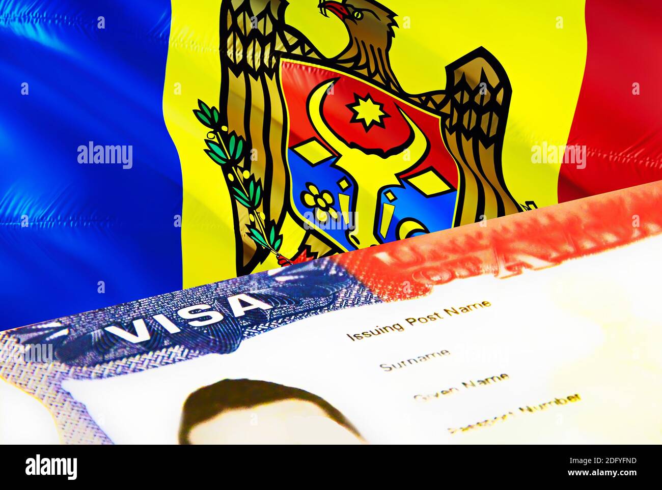 Moldova visa hi-res stock photography and images - Alamy