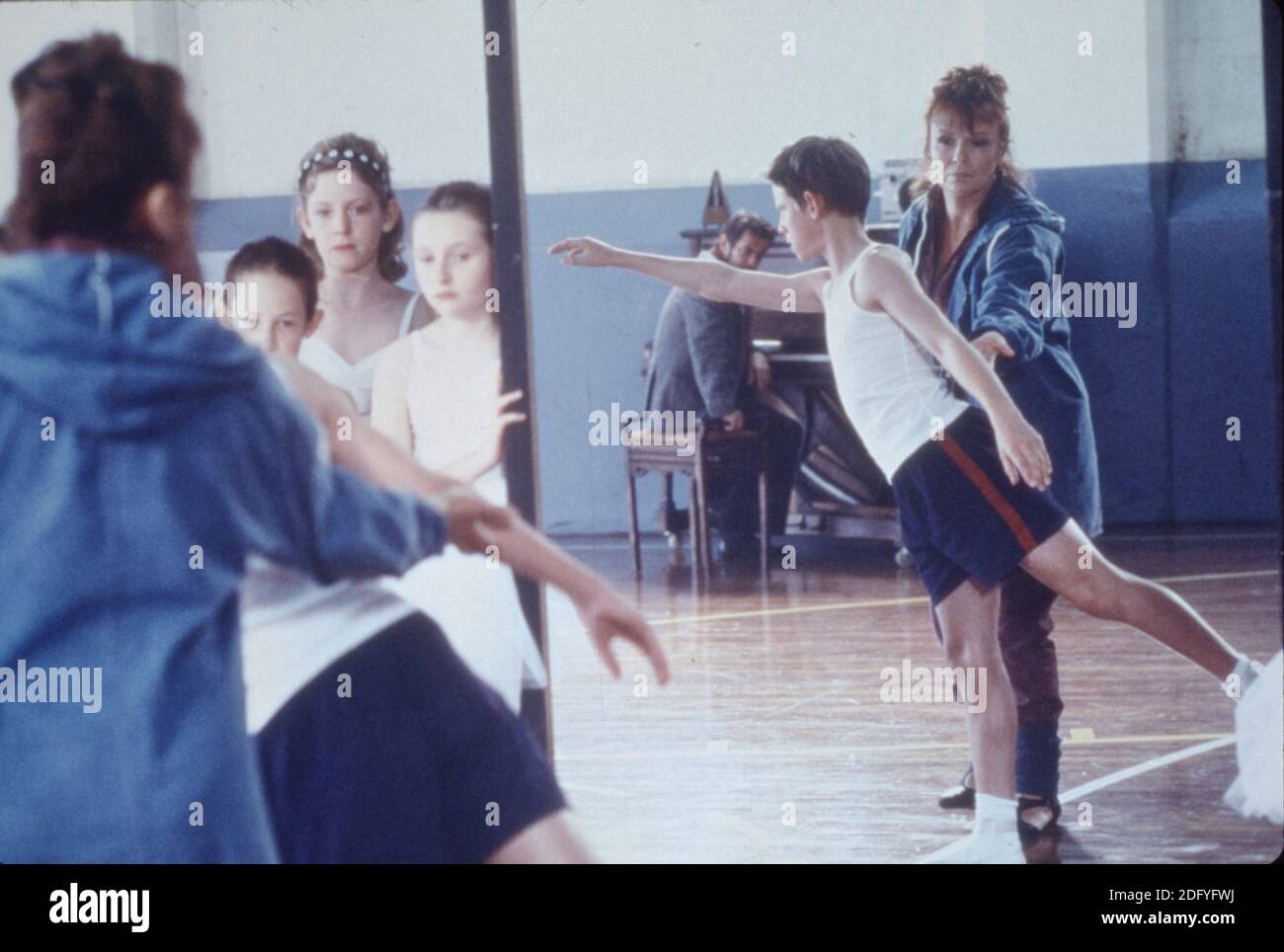 Actor Jamie Bell portrays Billy Elliot here with actor Julie Walters as ...