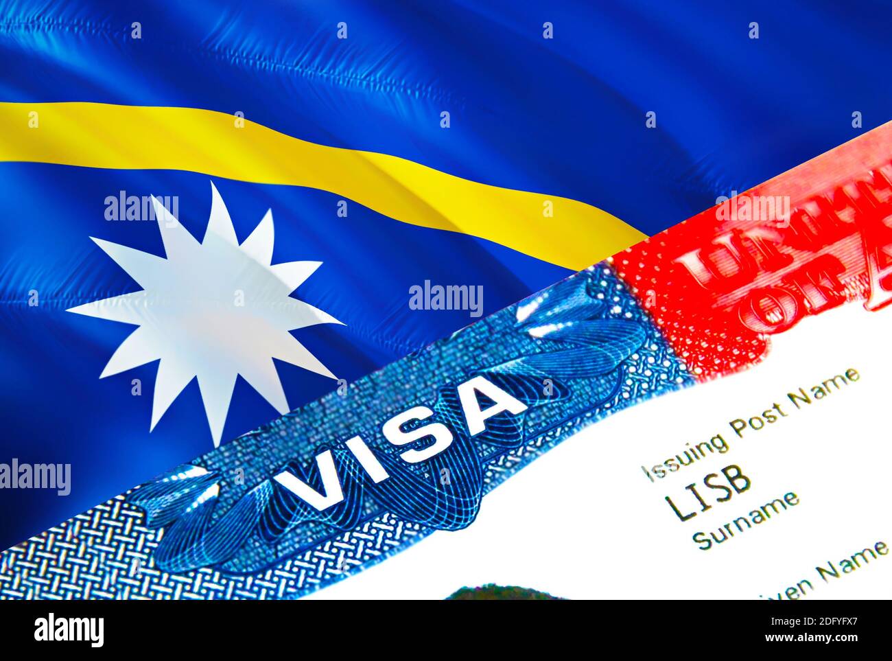 Usa and nauru flag hi-res stock photography and images - Alamy