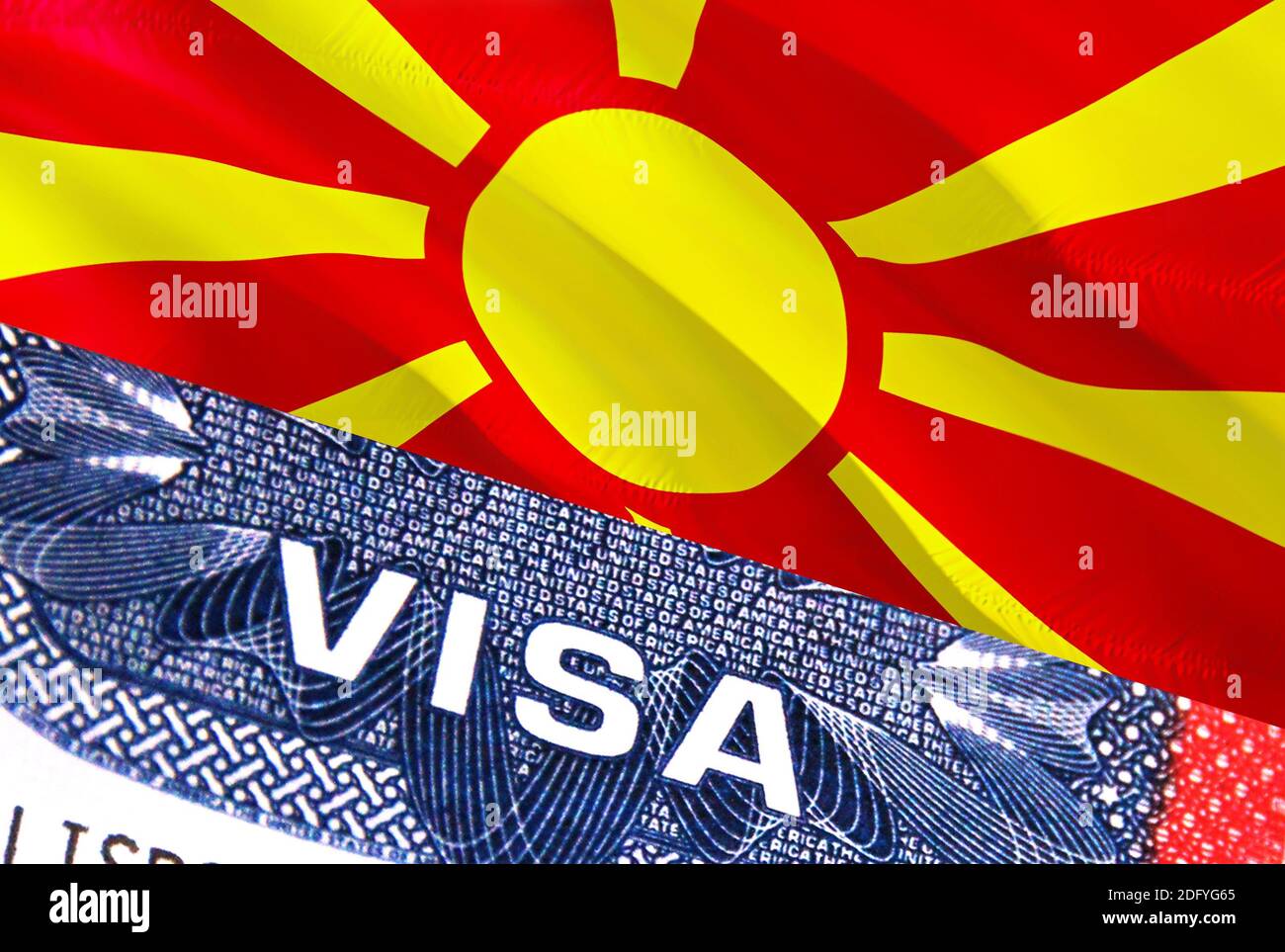 North macedonia stamp hi-res stock photography and images - Alamy