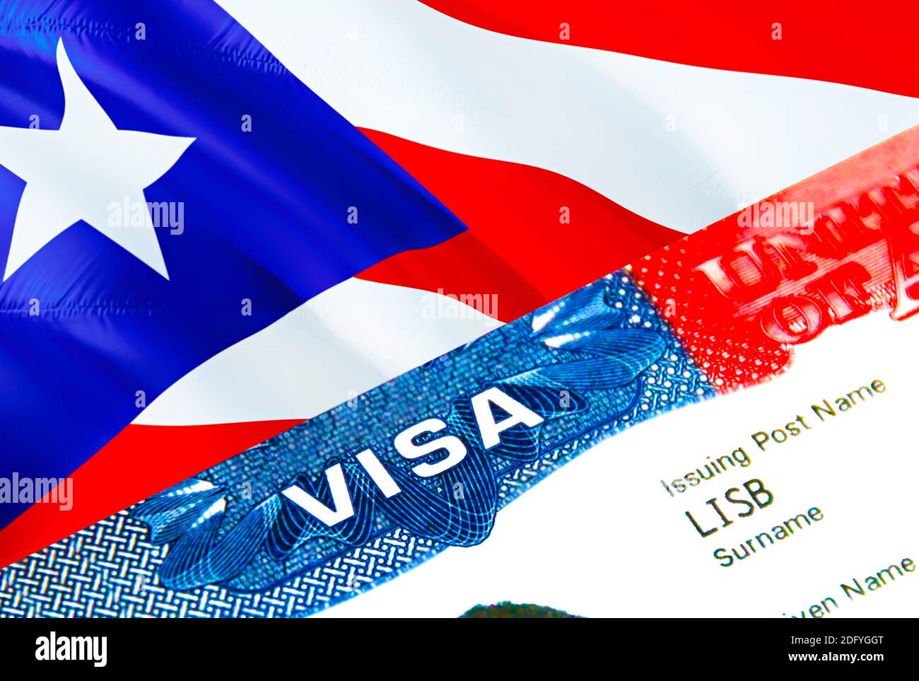 Puerto rico border hi-res stock photography and images - Alamy