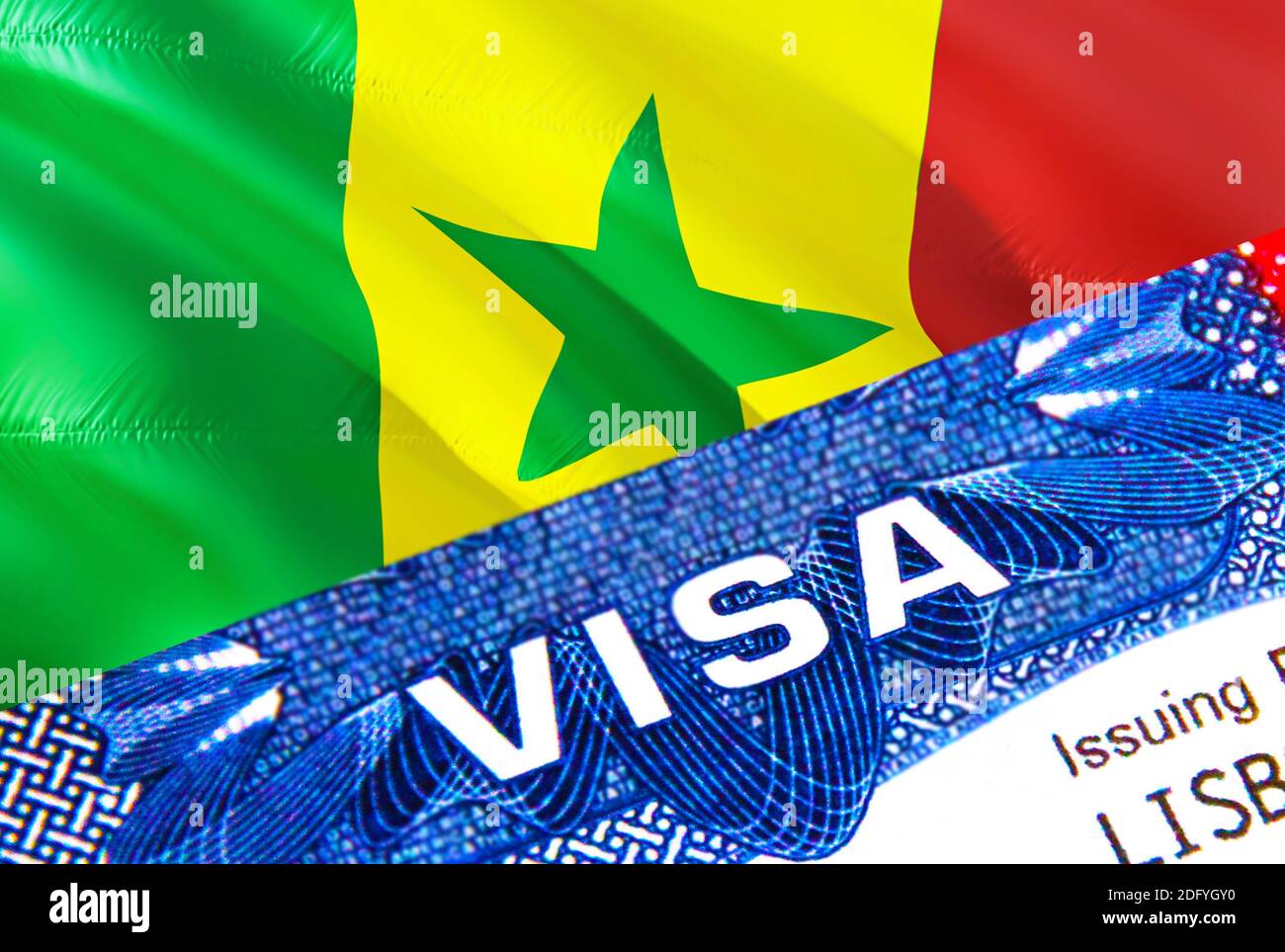 Visa senegal hi-res stock photography and images - Alamy