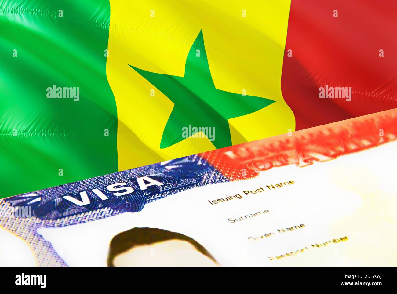 Visa senegal hi-res stock photography and images - Alamy