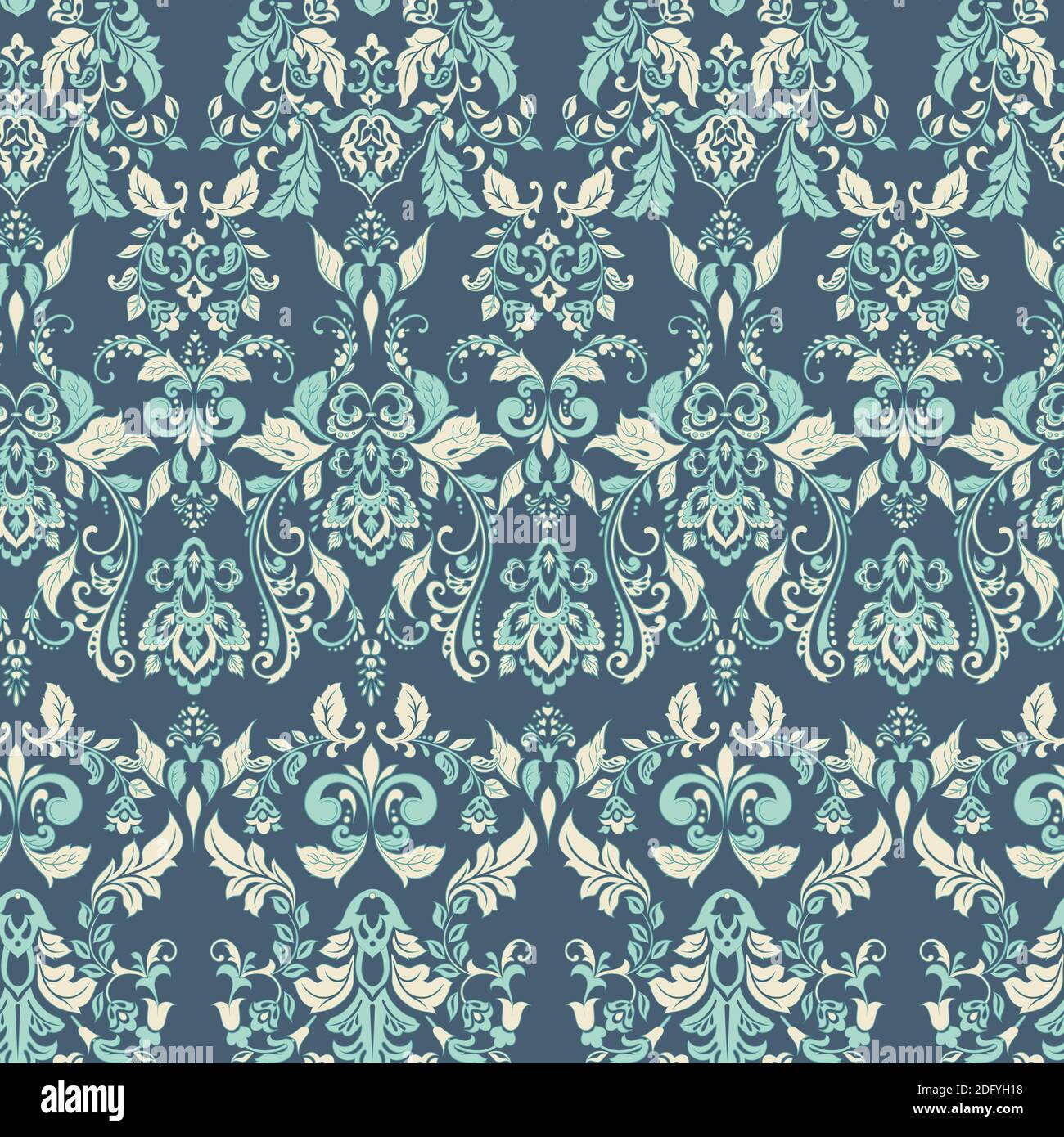 Seamless vintage vector background. Vector floral wallpaper baroque ...