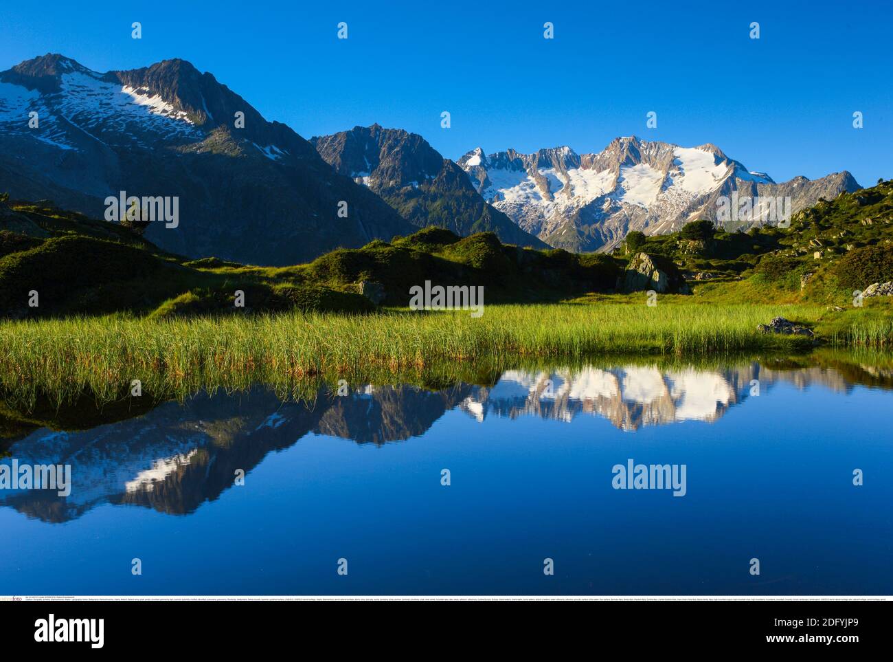 Moosfluh riederalp mountain landscape moosfluh riederalp hi-res stock ...