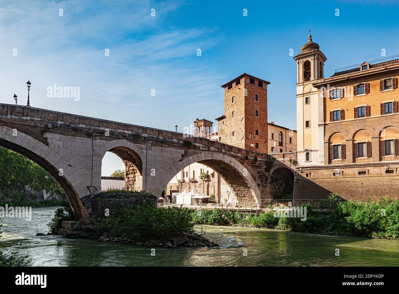 The Fabricius Bride or Ponte dei Quattro Capi, is the oldest Roman ...