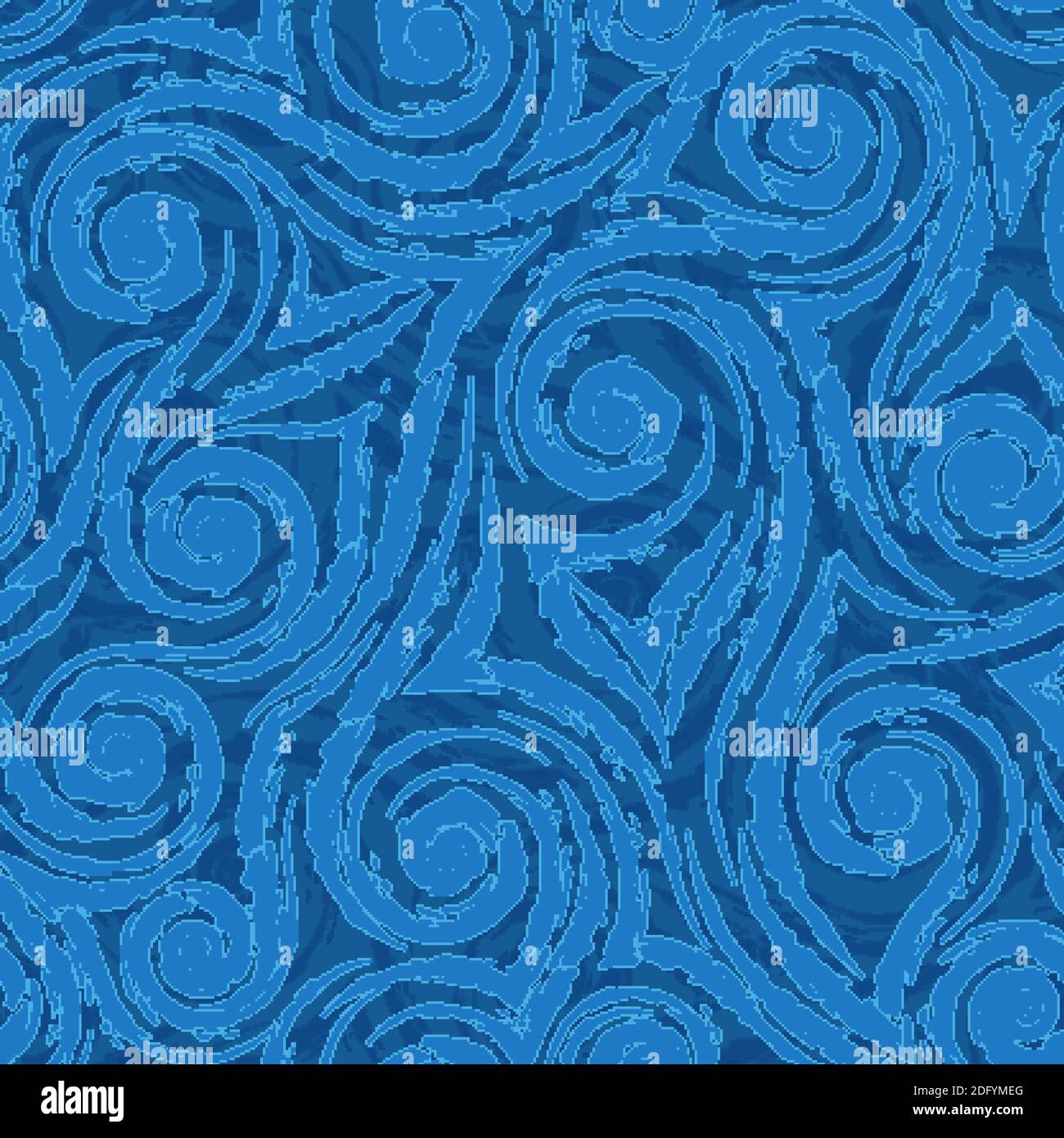 Turquoise ice in water Stock Vector Images - Alamy