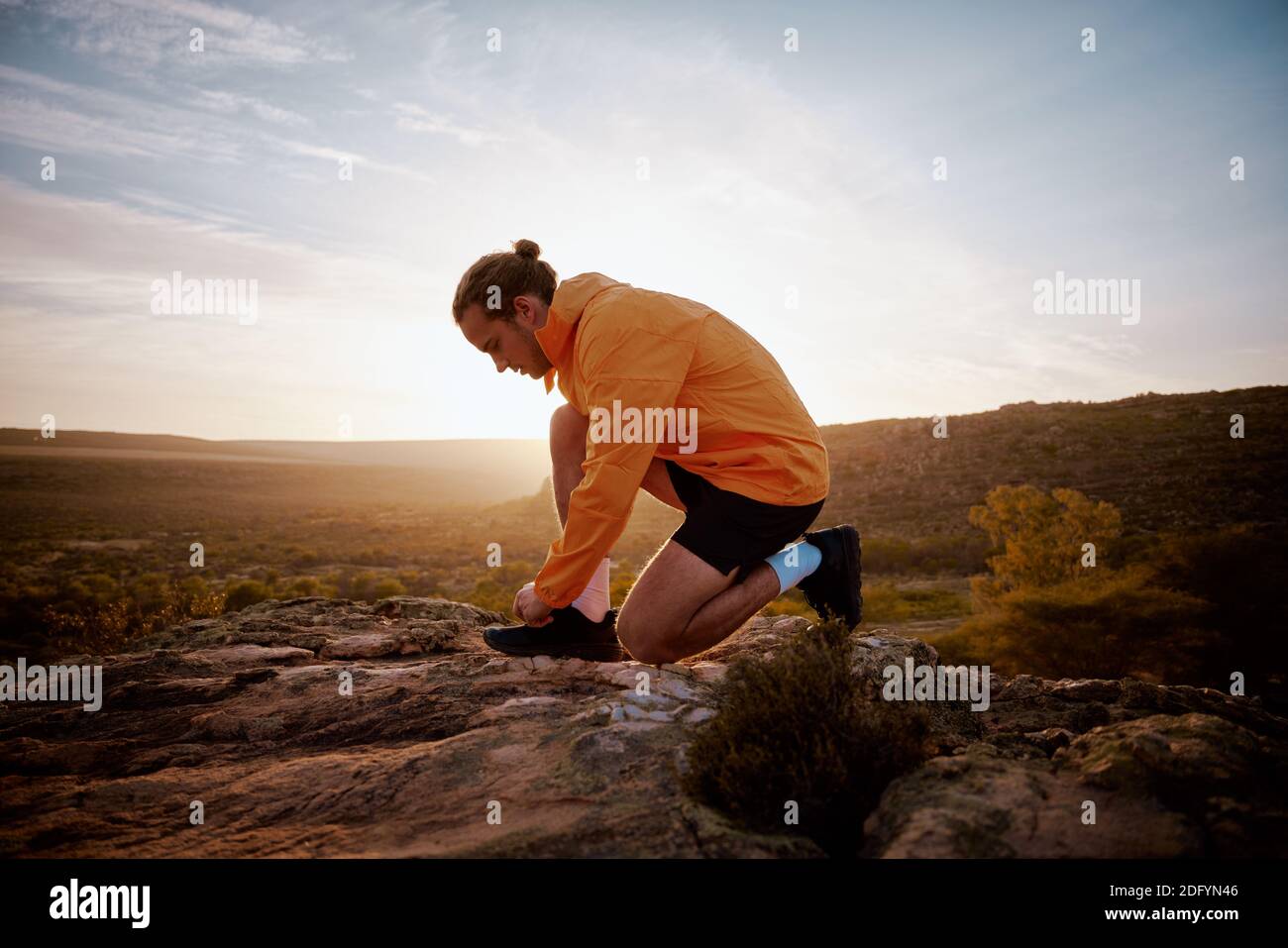 Athlete preparing cross country hi-res stock photography and images - Alamy