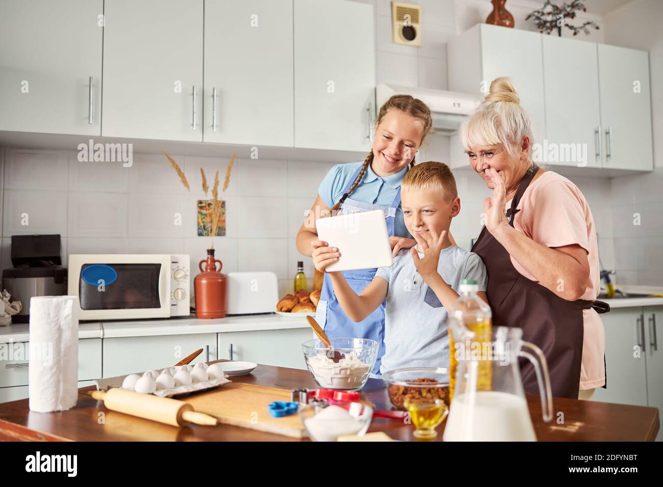Visit grandma hi-res stock photography and images - Alamy