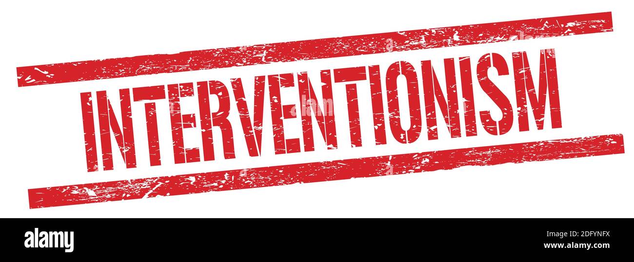 Interventionism stamp hi-res stock photography and images - Alamy