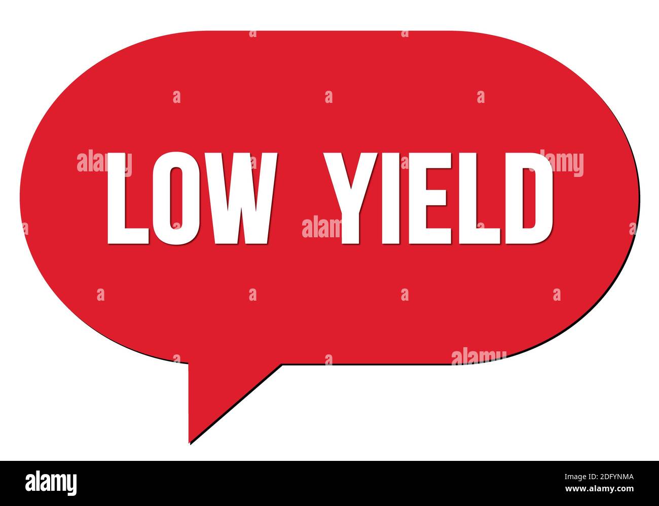 Low yield word hi-res stock photography and images - Alamy