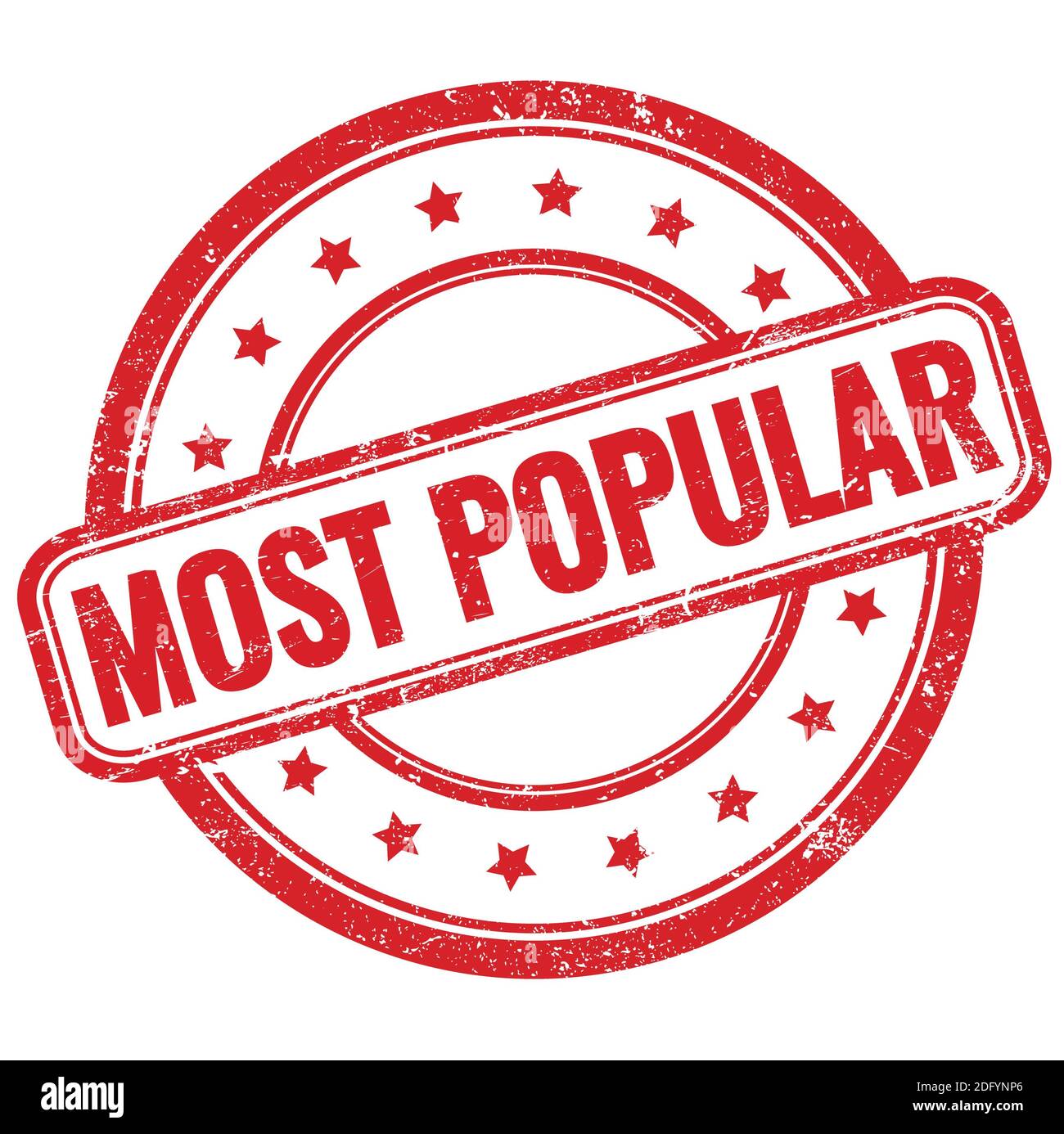 Popular round stamp red hi-res stock photography and images - Alamy
