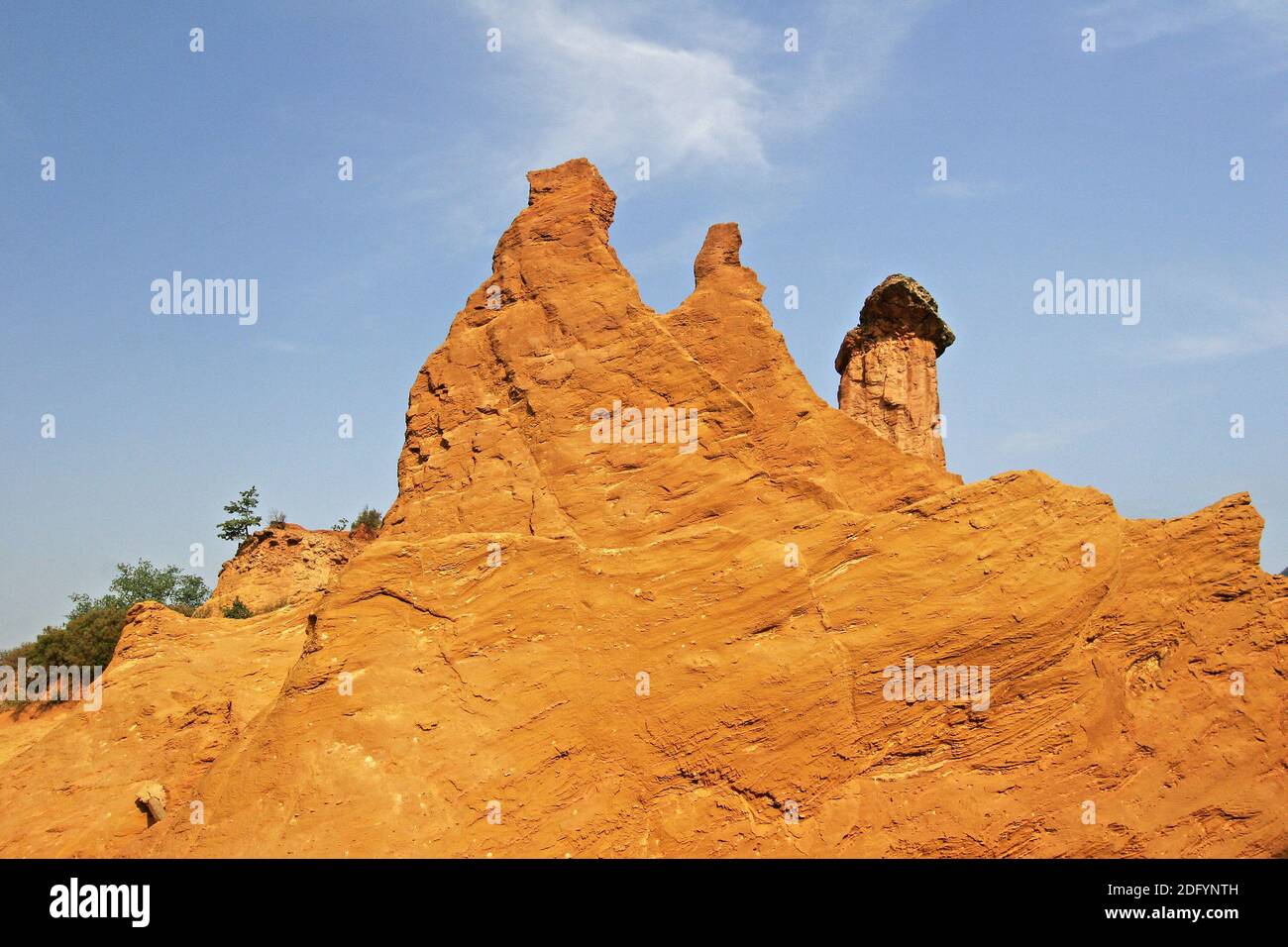 At Rustrel, ochres Stock Photo - Alamy