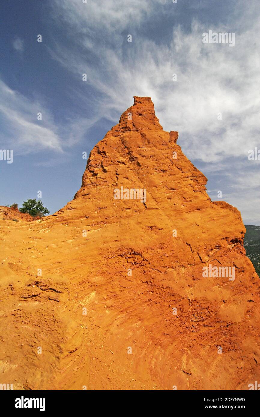 At Rustrel, ochres Stock Photo - Alamy