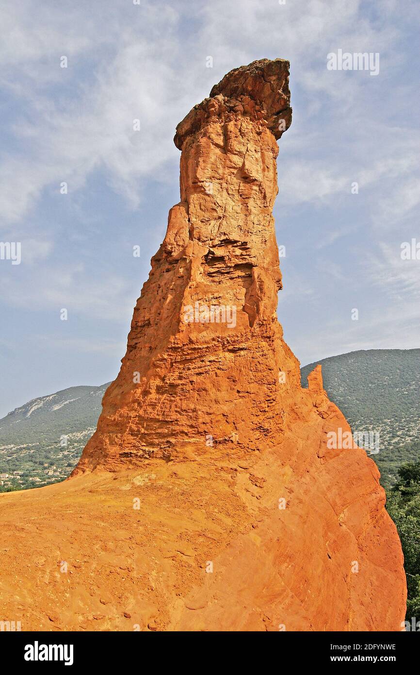 At Rustrel, ochres Stock Photo - Alamy