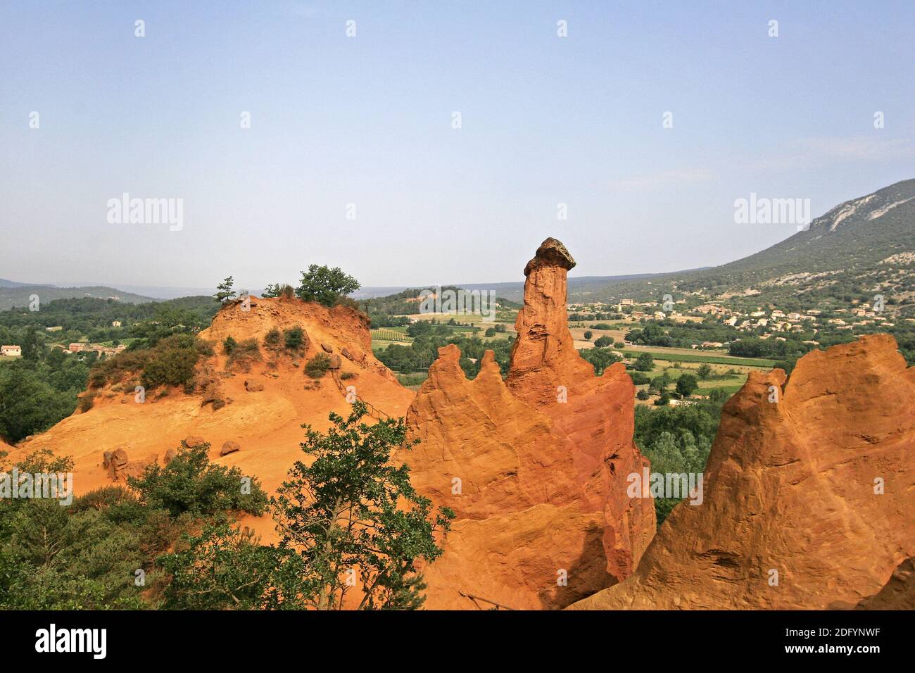 At Rustrel, ochres Stock Photo - Alamy
