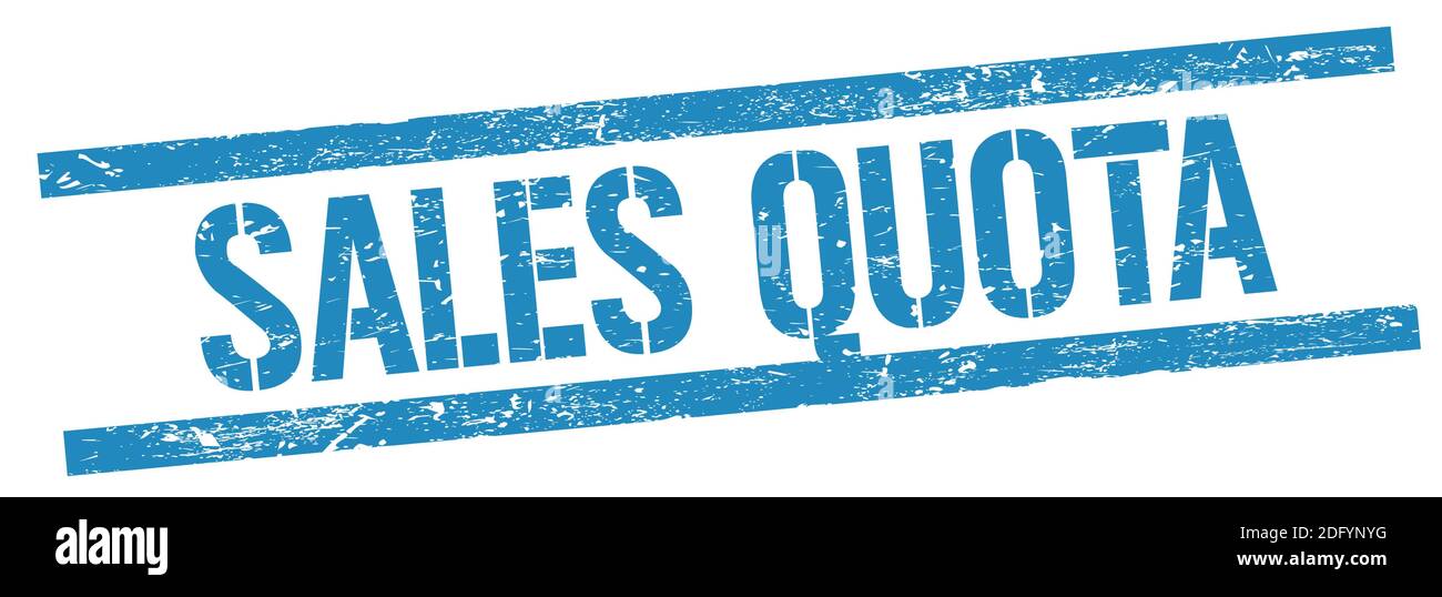 Sales quota stamp hi-res stock photography and images - Alamy