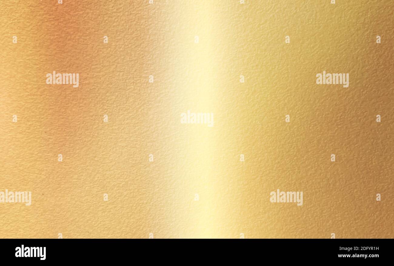 Vector golden foil background template for cards, hand drawn backdrop ...