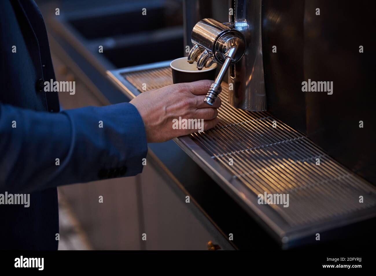 Kitchenette coffee machine hi-res stock photography and images - Alamy