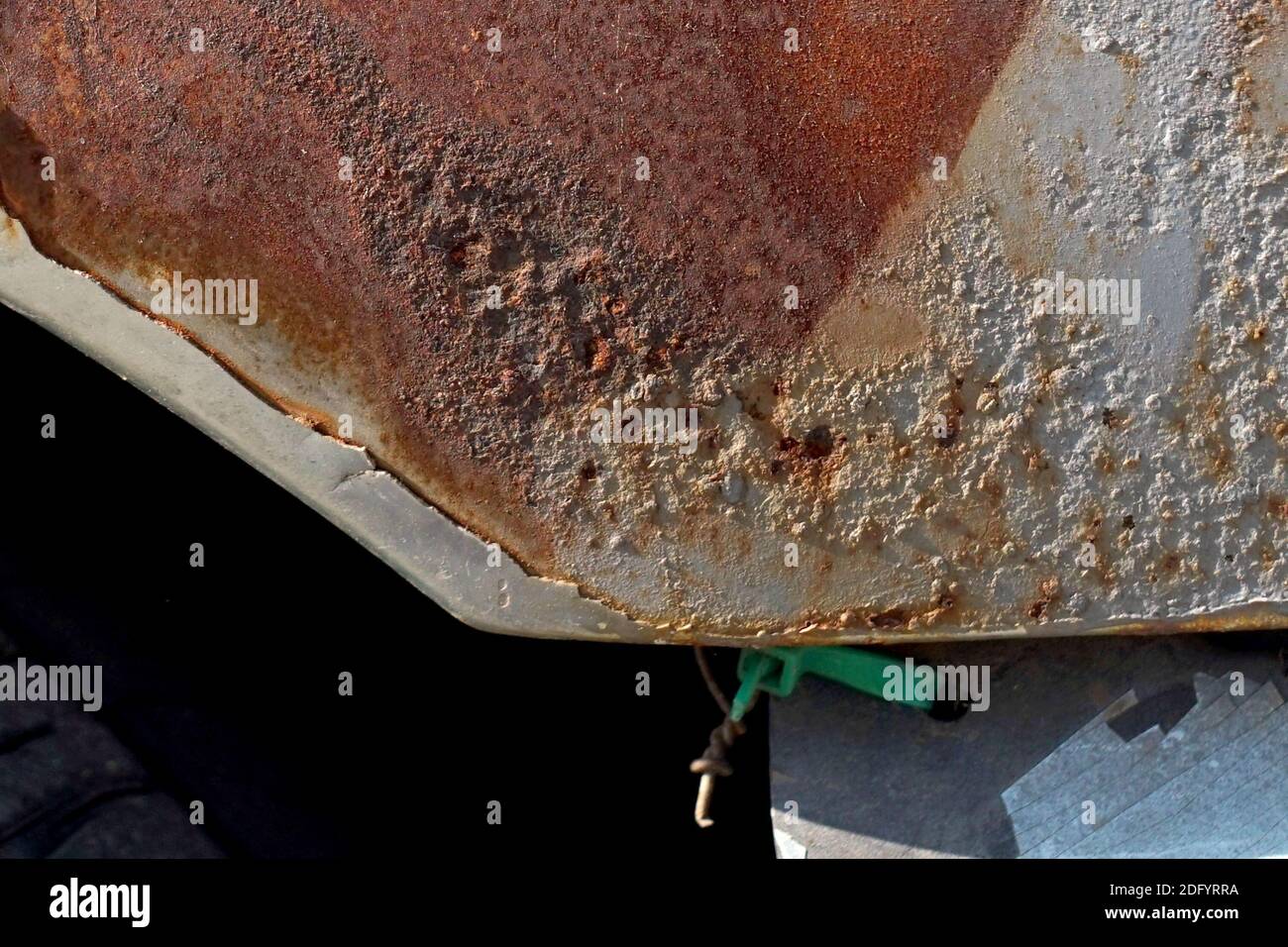 A background and texture of a damage and decay body car have a very ...