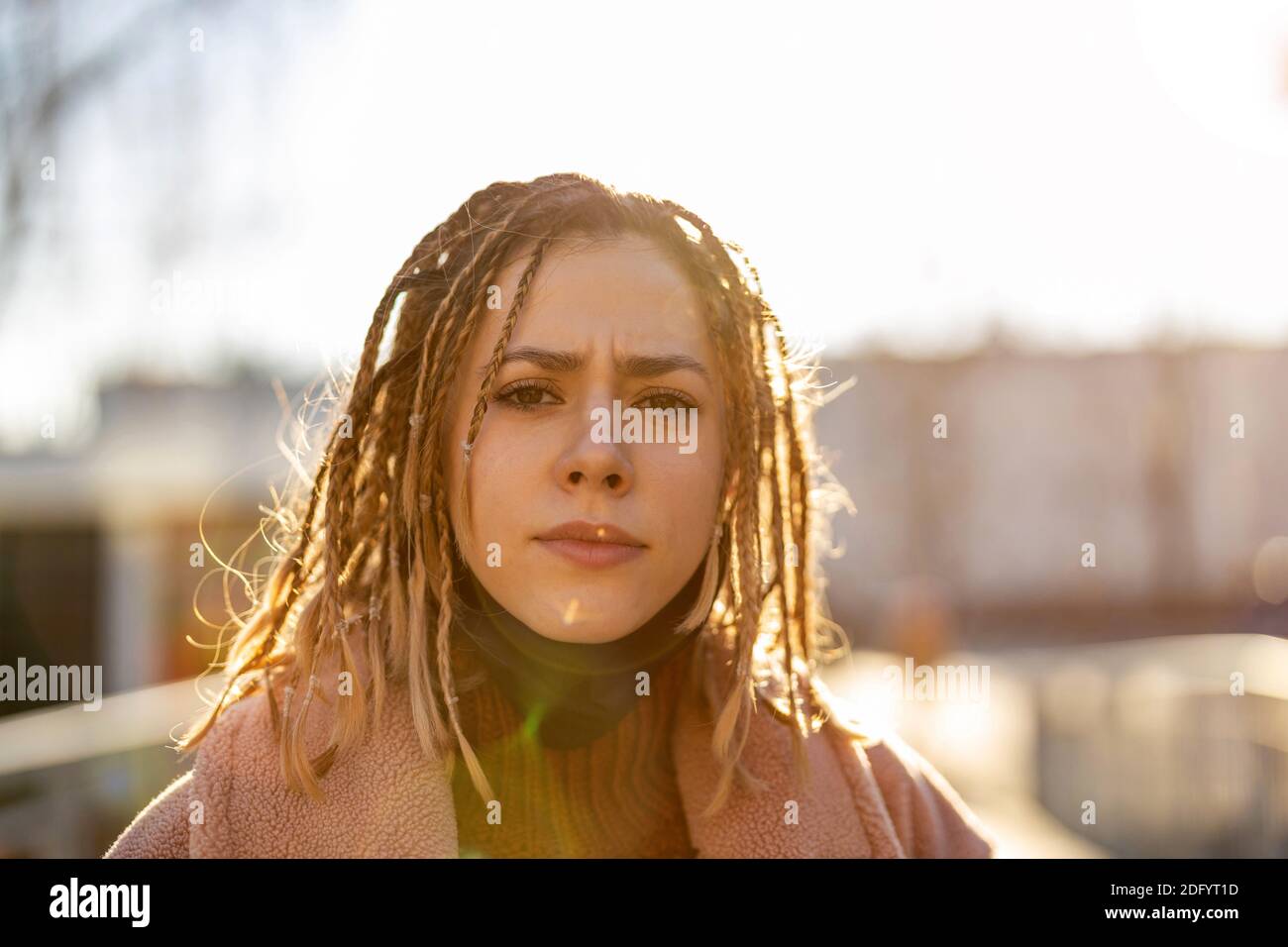 Rebellious teen girl hi-res stock photography and images - Alamy