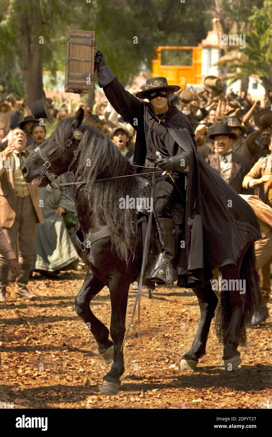 The Legend of Zorro Stock Photo - Alamy