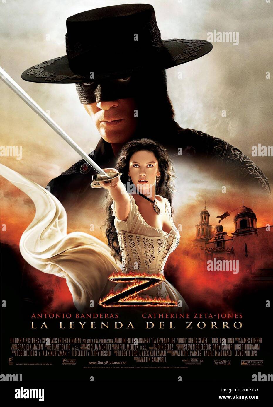 The Legend of Zorro Stock Photo - Alamy