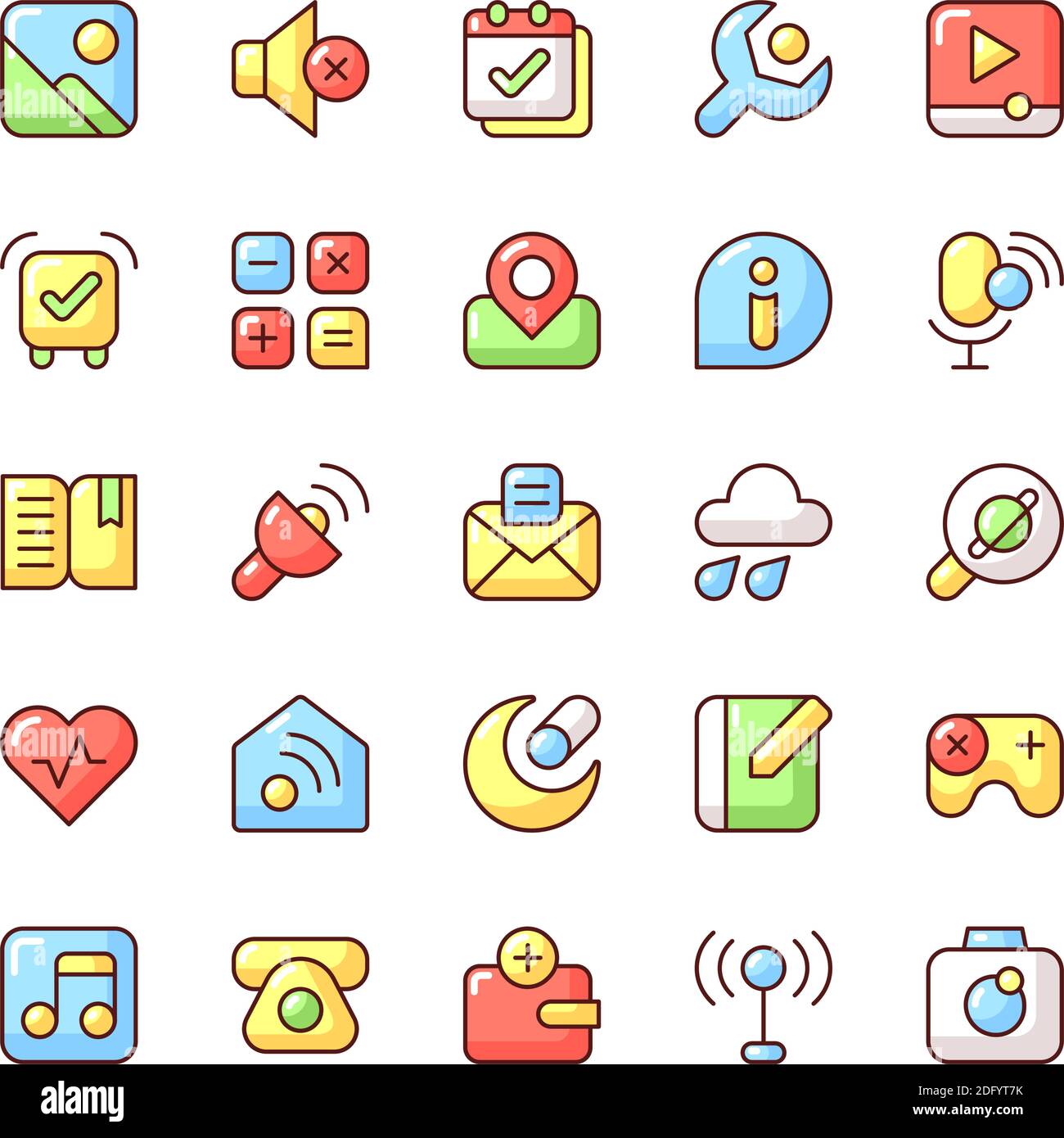 Videoplayer Stock Vector Images - Alamy