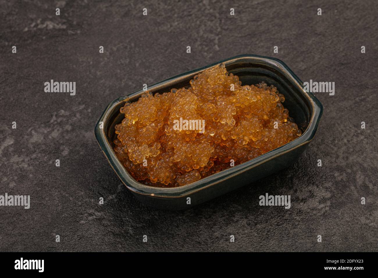 Pike ROE in the bowl for snack Stock Photo - Alamy