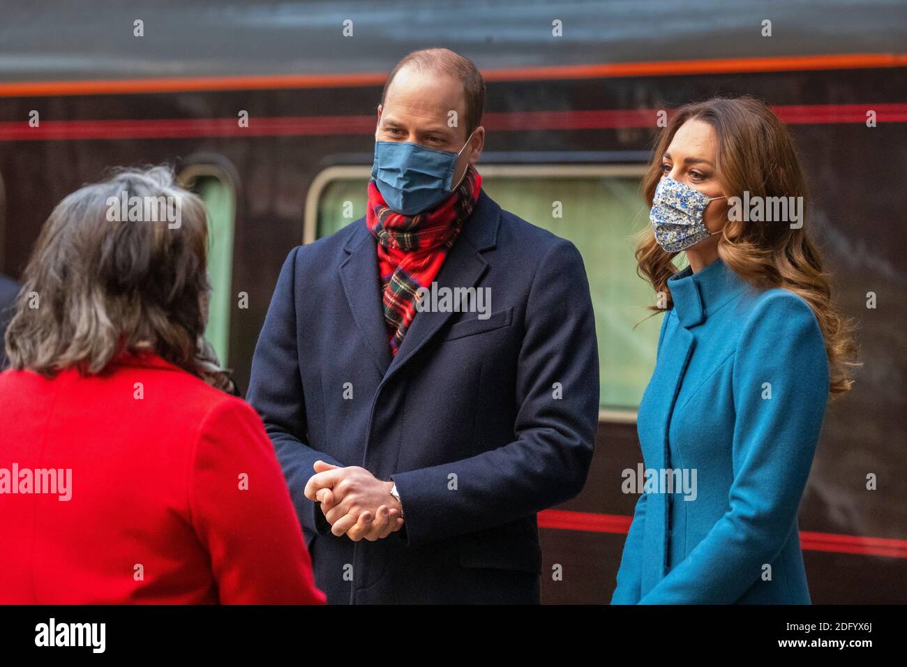 The Duke and Duchess of Cambridge are met by Deputy Lord Lieutenant ...