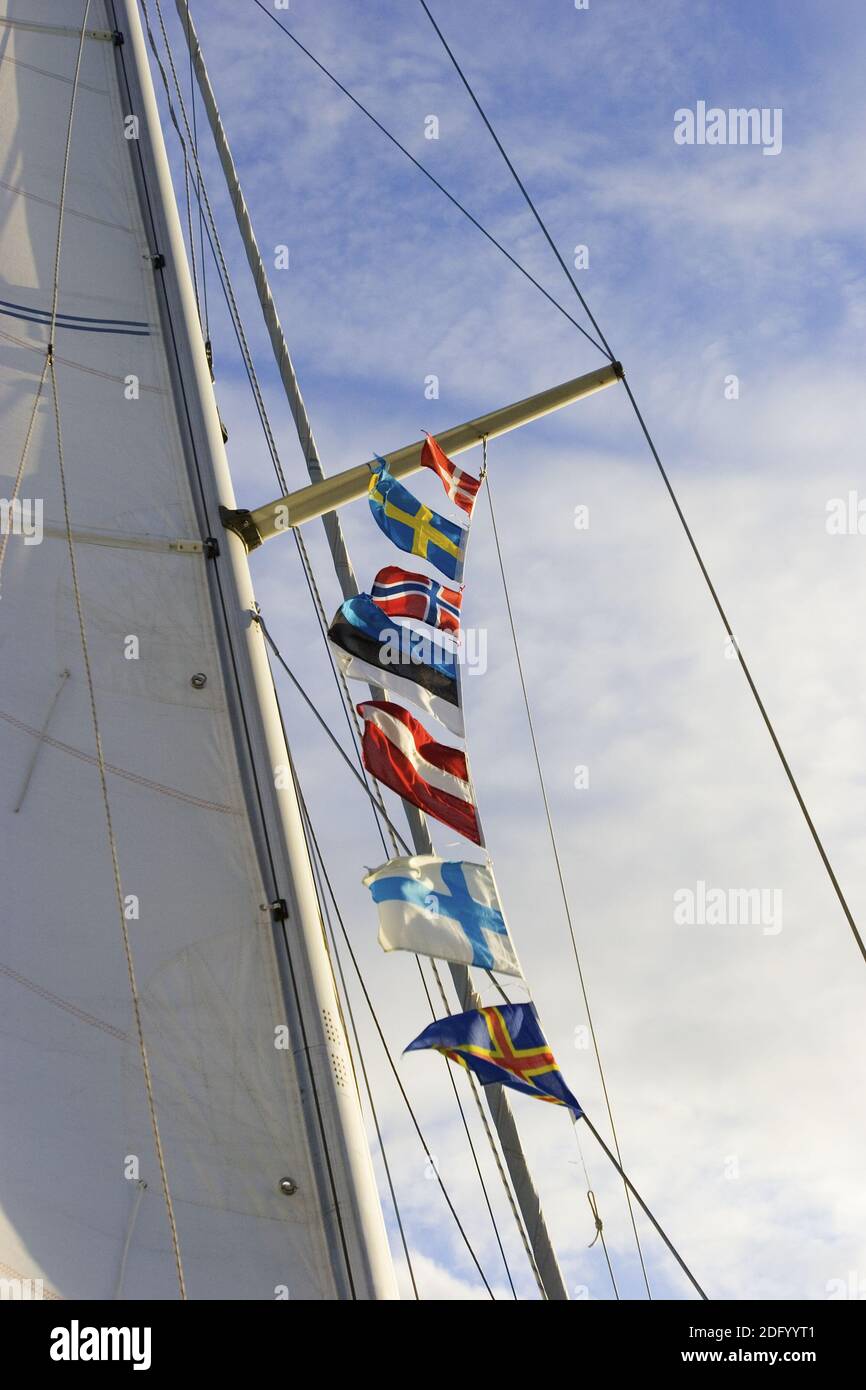 Courtesy flags hi-res stock photography and images - Alamy
