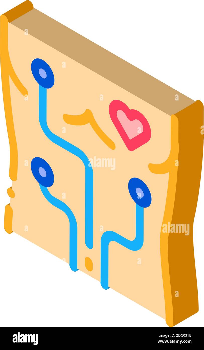 heart examination device isometric icon vector illustration Stock ...