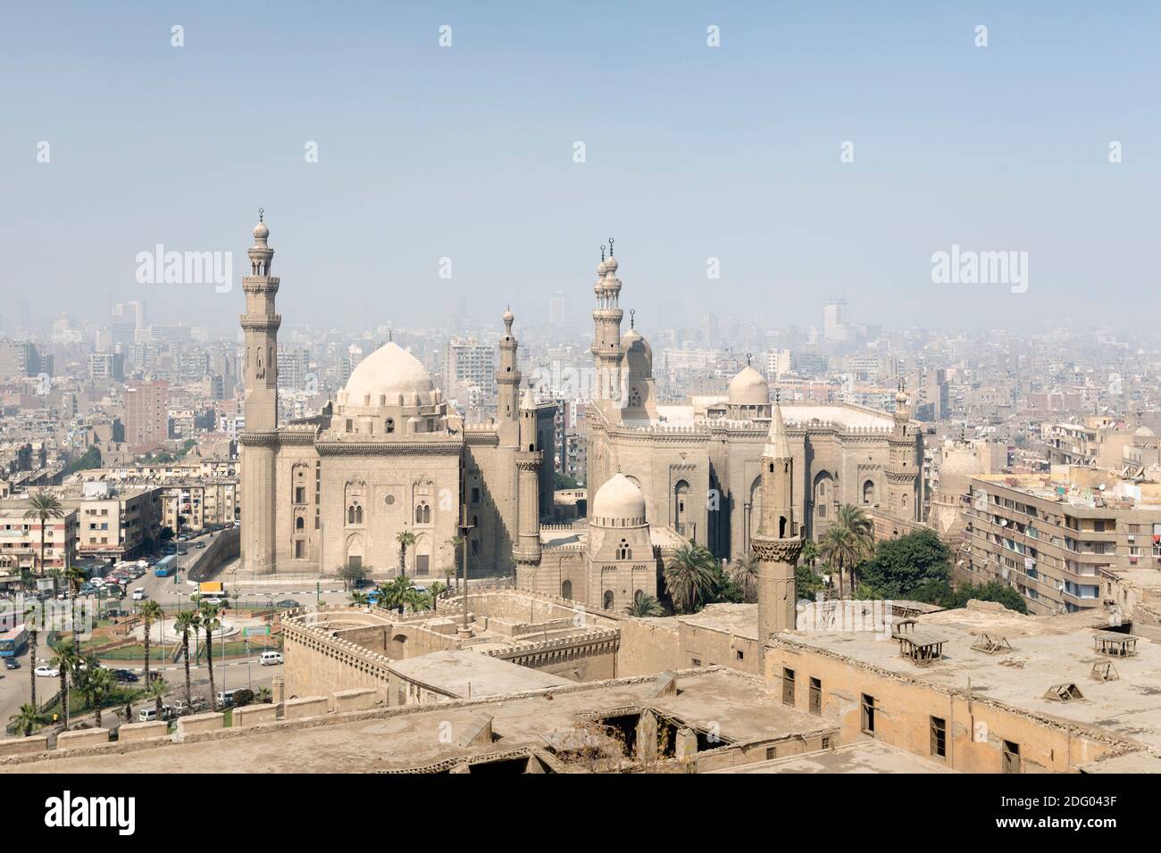 The mosque and madrassa of sultan Hassan, Cairo, Egypt Stock Photo - Alamy