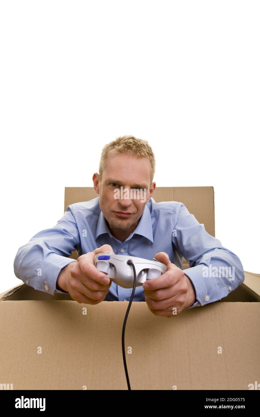 Game box hi-res stock photography and images - Alamy