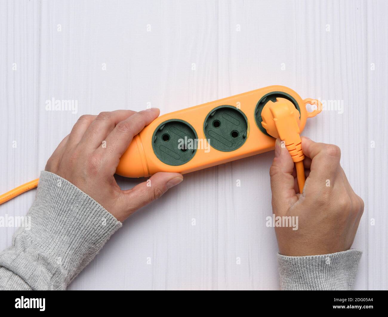 Three plug sockets hi-res stock photography and images - Alamy