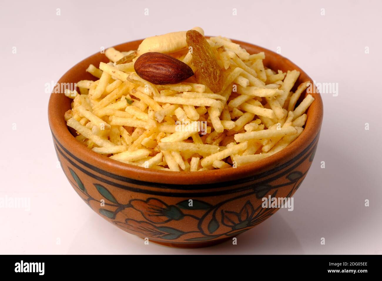 Indian style deep fried snacks falahari chivda- chivda or mixture ...