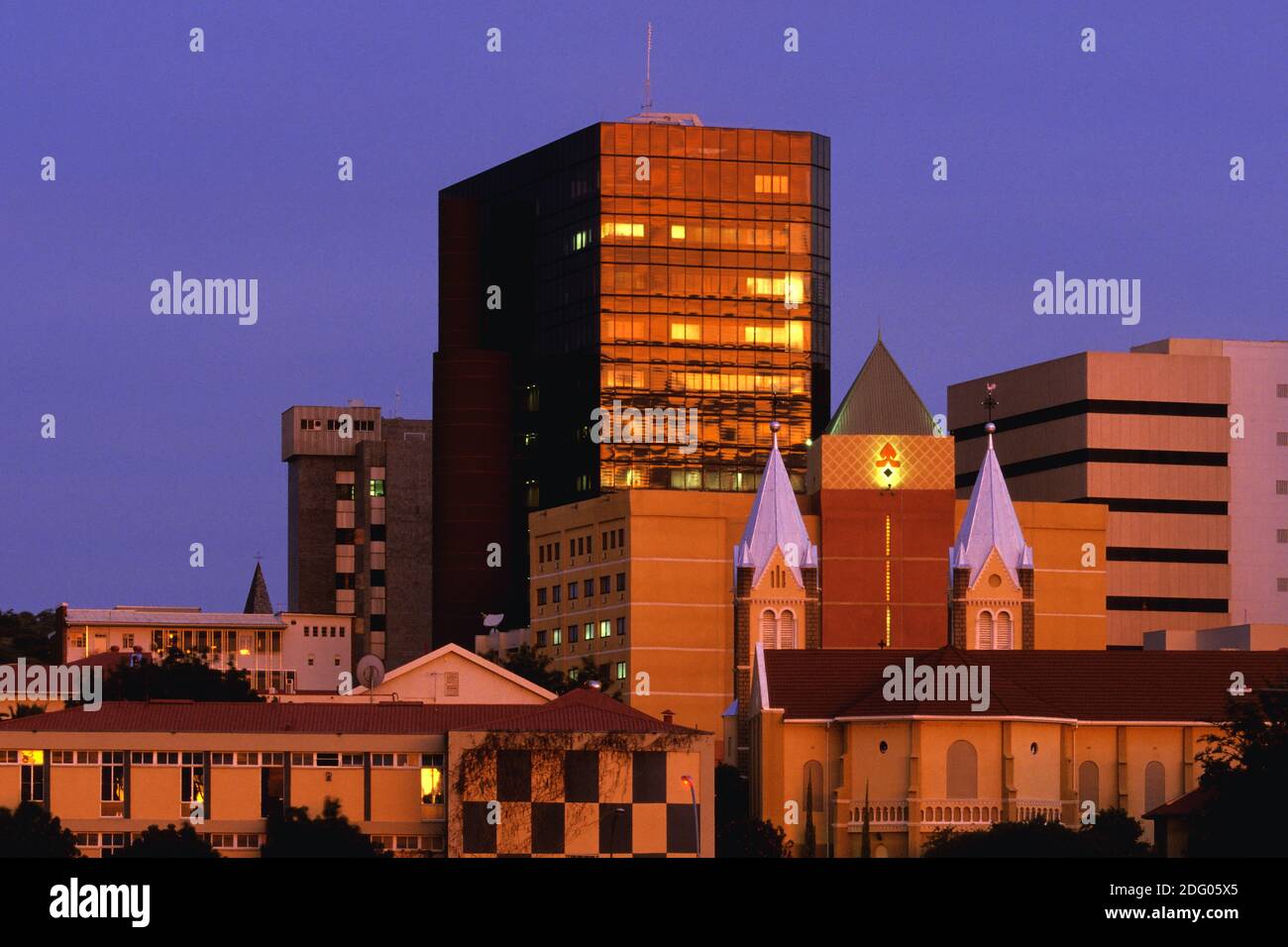 Namibia windhoek skyline hi-res stock photography and images - Alamy