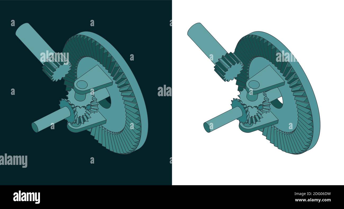 Differential speed Stock Vector Images - Alamy