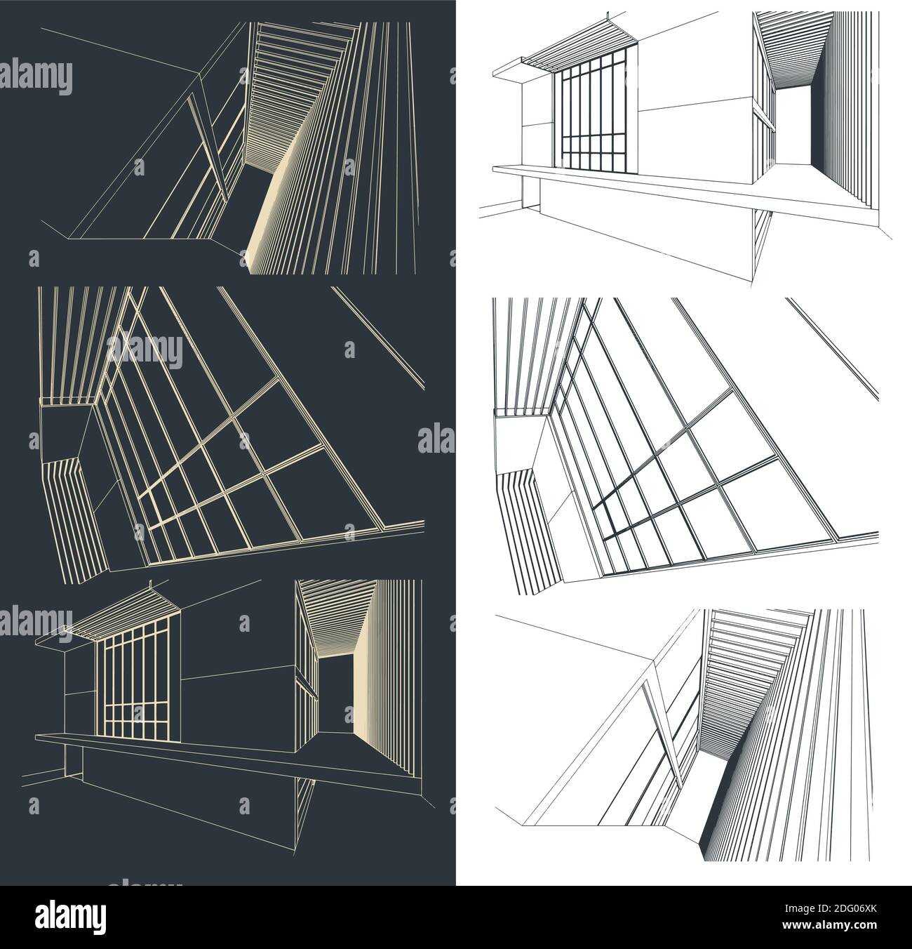 Fragments of building materials or fallen buildings Stock Vector Images ...