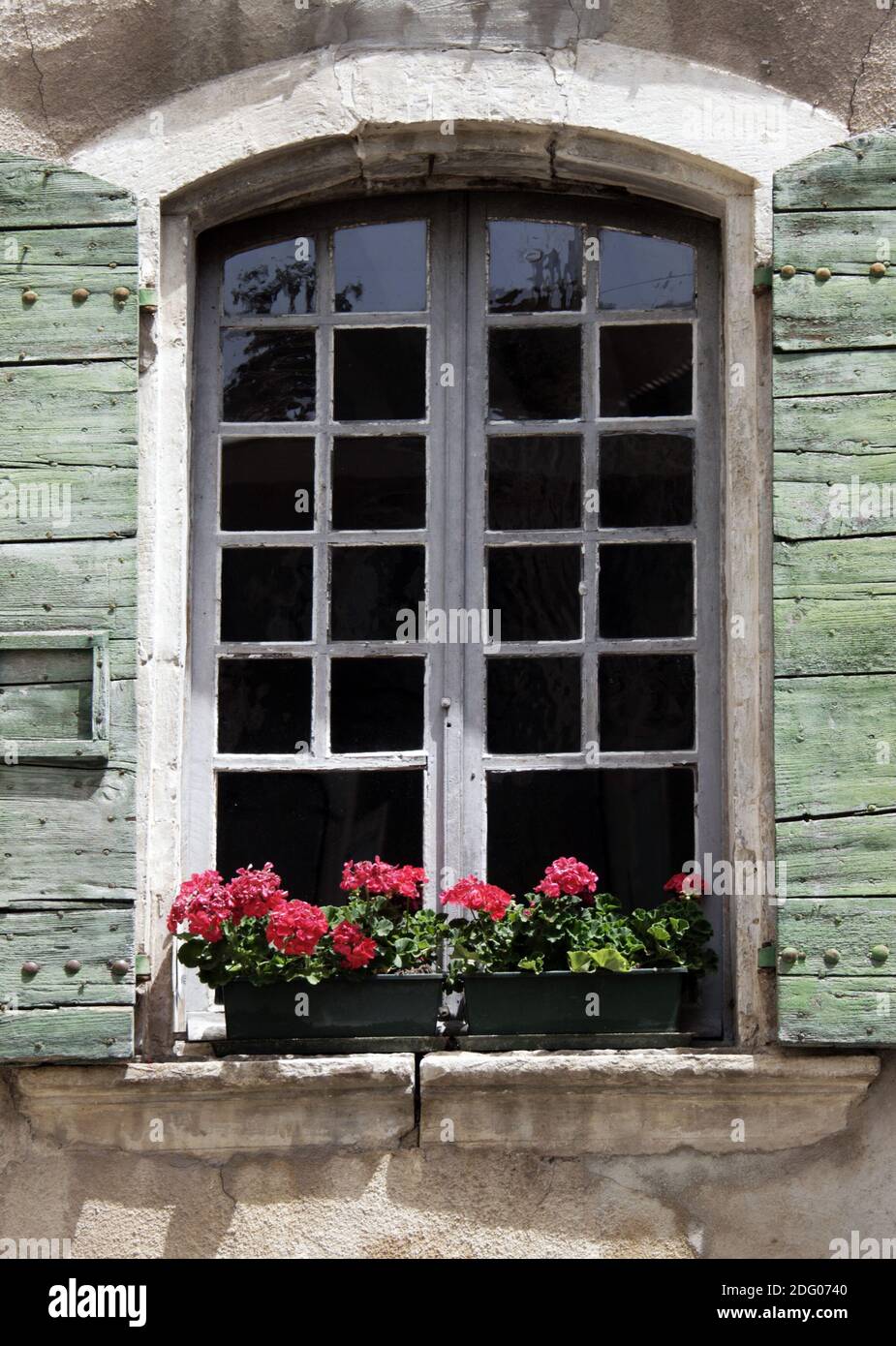 Windows in Provence Stock Photo - Alamy