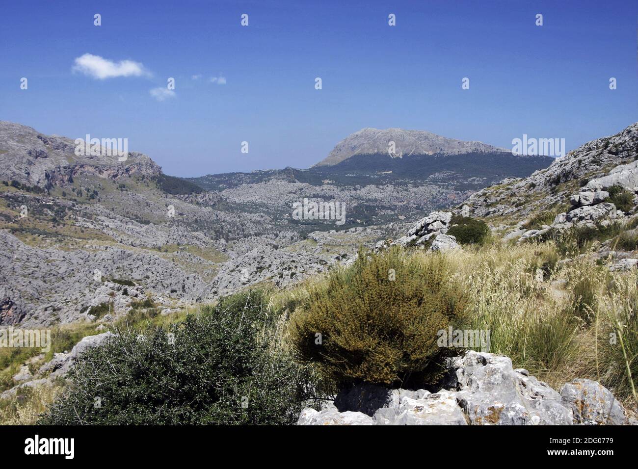 In the mountains of Mallorca Stock Photo - Alamy